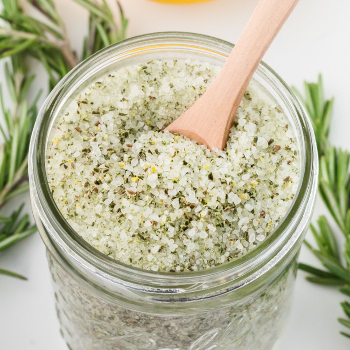 Rosemary Lemon Salt - The Heirloom Skillet